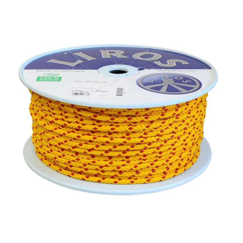 100 metre Reel - LIROS 8Plait Floating Safety Rope